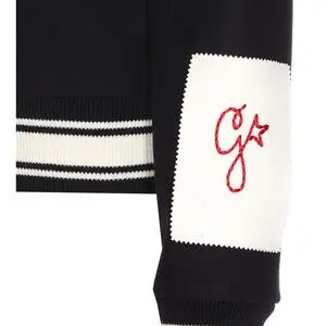 GOLDEN GOOSE Embroidered Logo Bomber