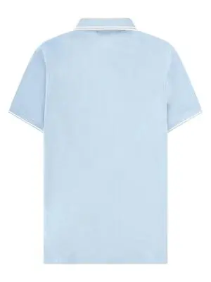 Stone Island Polo With Logo - Blue