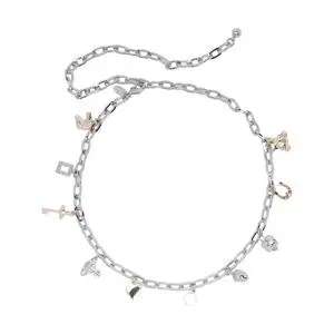 VIVIENNE WESTWOOD Multi Charm Belt - Silver