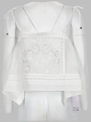 SELF-PORTRAIT Embroidered Top