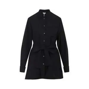 Loewe Belted Blouse - Black
