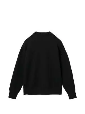 AMI Paris De Coeur Wool Crewneck Sweater