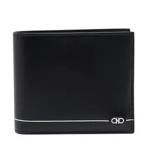 FERRAGAMO Gancini Wallet - Black