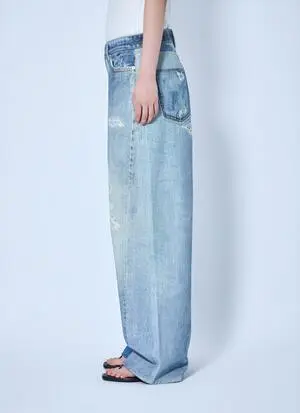 Our Legacy Full Cut Digital Print Jeans