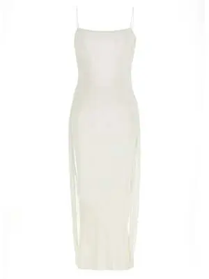 Jacquemus Jacquemus Women 'La Robe Maille Plumetis' Dress White