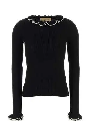Valentino Garavani Wool Sweater - Black