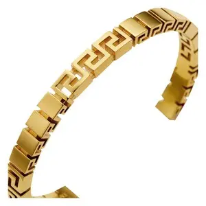 Versace Greca Cuff Bracelet