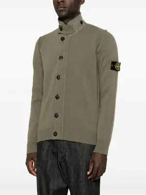 Stone Island Wool Cardigan - Multicolor