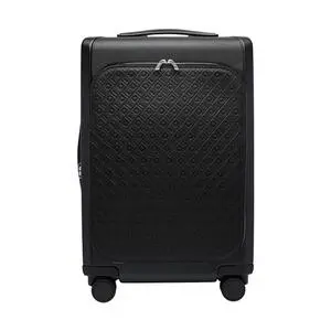 FERRAGAMO Embossed Monogram Hand Luggage - Black