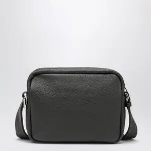 Loewe Dark Grey Leather Crossbody Bag - Gray