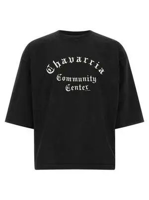 WILLY CHAVARRIA Chavarria Community Center Buffalo' T-shirt - Black