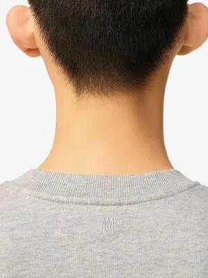 AMI Paris De Coeur Cotton Sweatshirt