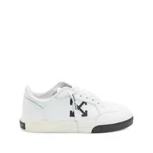 Off-White Leather Signature Arrows Trainers - White