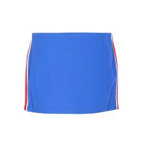 Miu Miu Logo Mini Skirt - Blue