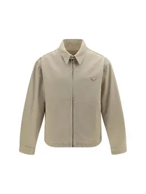 Prada Denim Blouson Jacket