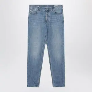 Brunello Cucinelli Traditional-fit Five-pocket Jeans In Light Denim - Blue