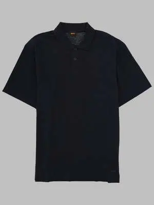 BOSS Polo Pe_tape - Blue