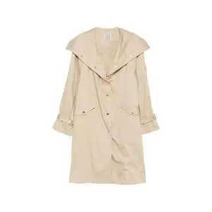 TOTEME Neutrals Coats Trench & Raincoats - Cream