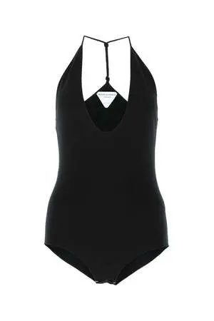 Bottega Veneta Cashmere Blend Bodysuit - Black