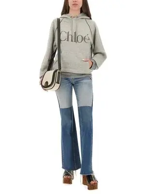 Chloé Oversized Logo Hoodie