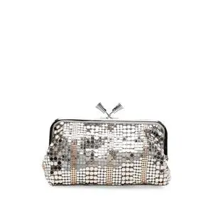 Anya Hindmarch Silver Tone Clutches