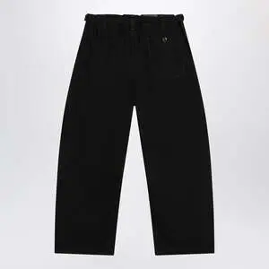 LEMAIRE Wide-leg Cotton Trousers