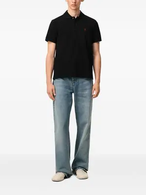 AMI Paris De Coeur Cotton Polo Shirt