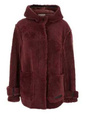 Marni Hooded Jacket - Red