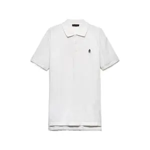 Prada Neutrals Polo Shirts - Cream