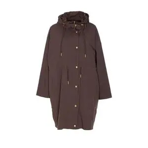 Moncler Sainbel Long Parka - Brown