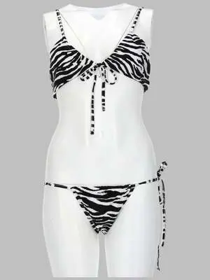 Attico Printed Bikini Set - Multicolor