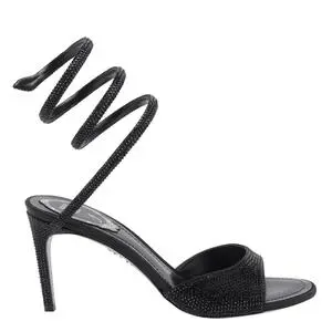 Rene Caovilla Heeled Sandals - Black