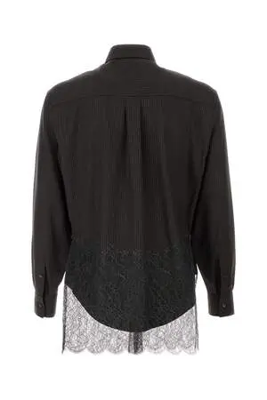 Fendi Embroidered Wool Shirt