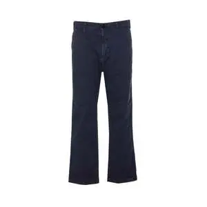 Stone Island Logo Pants - Blue