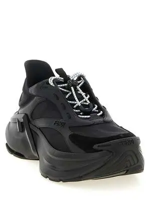 Fendi F-light' Sneakers - Black