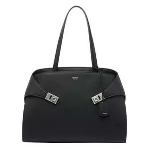 FERRAGAMO Hug Shoulder Bag - Black