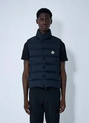 Moncler Tibb Down Vest - Blue