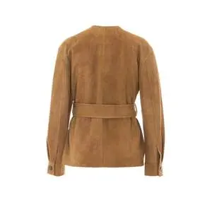 Max Mara Mstboemia Leather Jacket