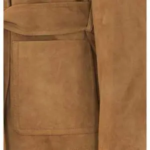 Max Mara Mstboemia Leather Jacket