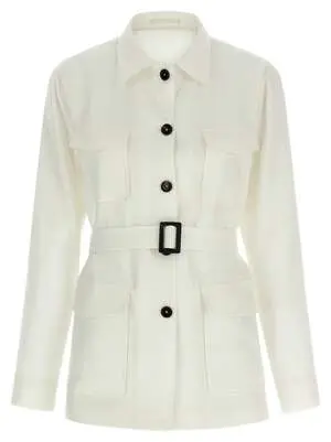 Tagliatore J-lauren' Jacket - White