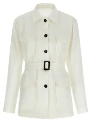 Tagliatore J-lauren' Jacket - White