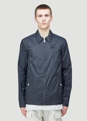 Rick Owens Worker Windbreaker Jacket - Black