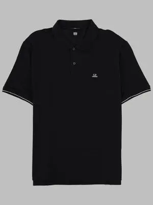 C.P. COMPANY Polo Col Logo