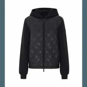 Moncler Logo Zip Up Cardigan