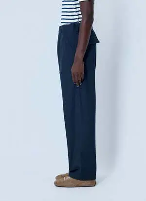Prada Wide-leg Tailored Trousers