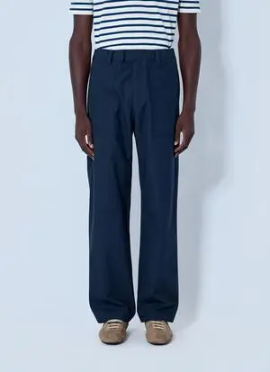 Prada Wide-leg Tailored Trousers - Blue