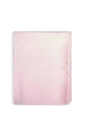 Burberry Pink Check Jacquard Silk Scarf - Multicolor