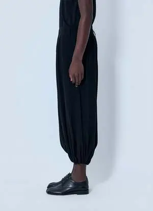 Yohji Yamamoto Pleated Drop-crotch Trousers