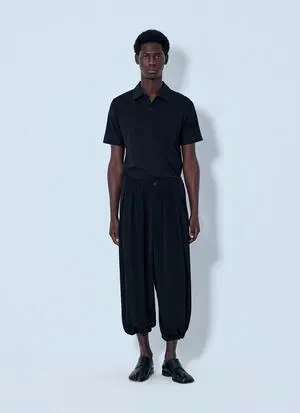 Yohji Yamamoto Pleated Drop-crotch Trousers