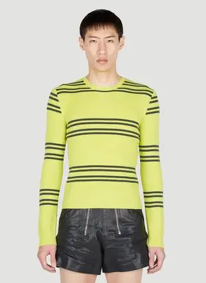 Prada Stripe Sweater - Green